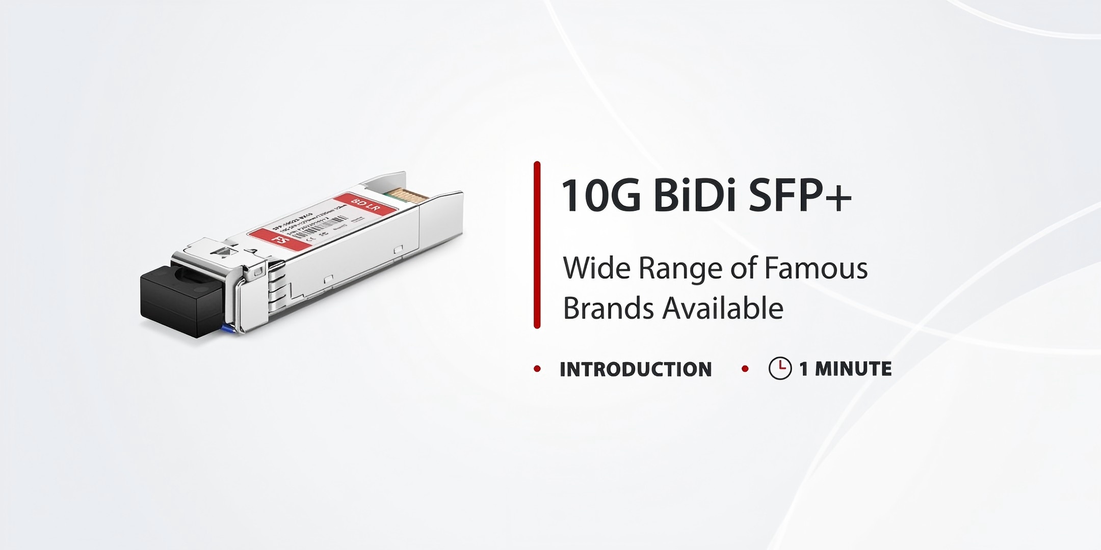 Cisco SFP-10G-BXD-I 10GBASE-BX10-D SFP+ Transceiver Module - FS.com