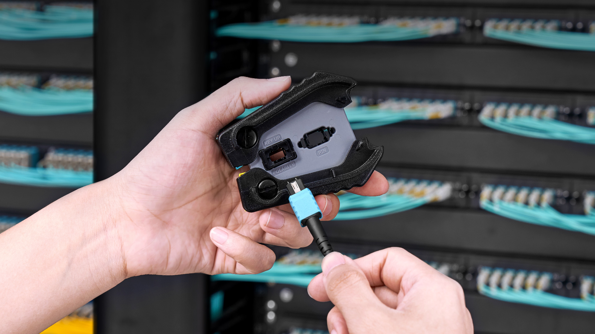 Customized MTP® PRO 8-144 Fibers MTP®-12 OM4 Multimode Elite Trunk ...