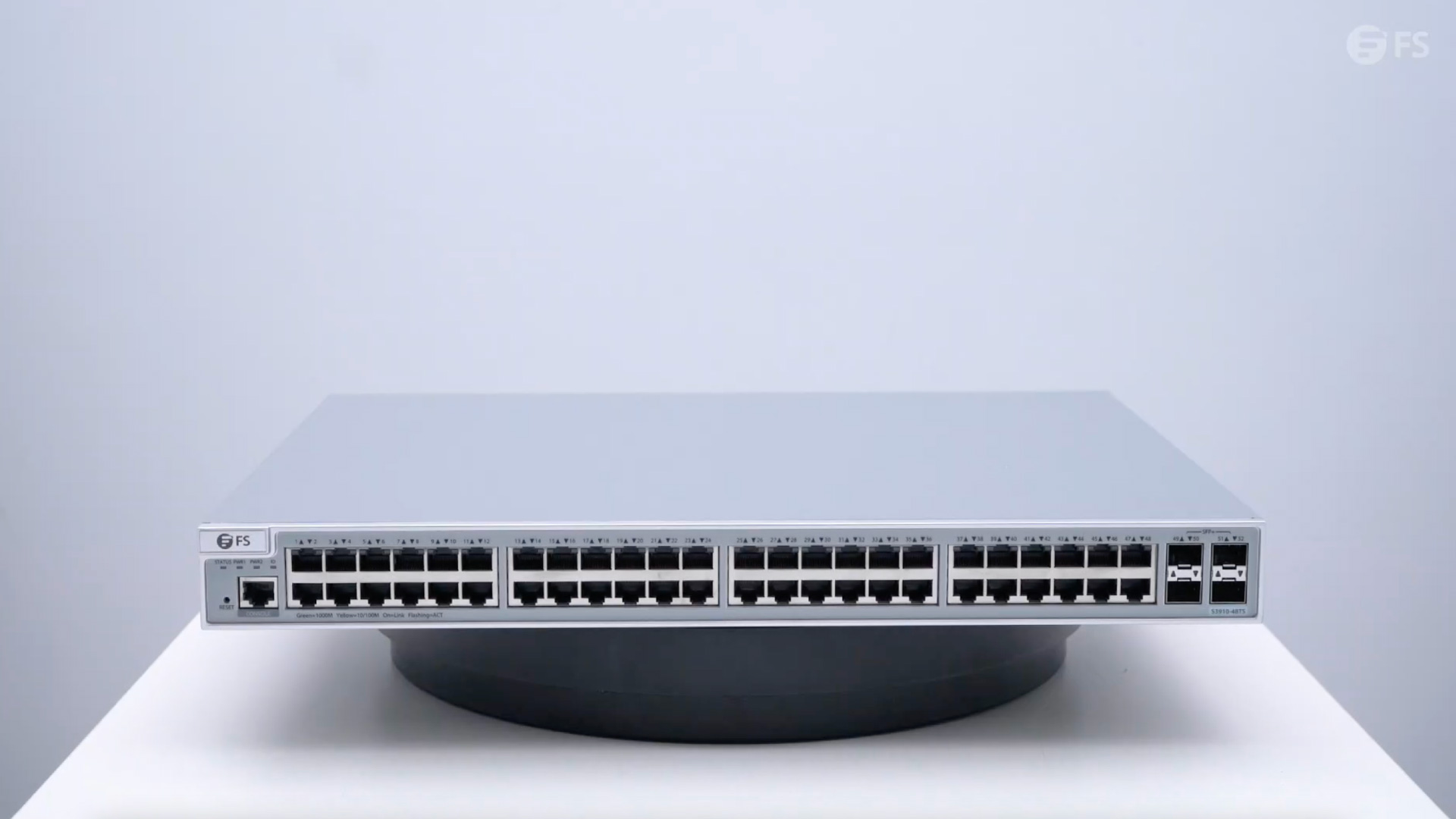 FS 48-Port Gigabit Stackable Managed Enterprise Ethernet Switch - FS