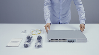 FS 24-Port Gigabit Stackable Managed Enterprise Ethernet Switch - FS