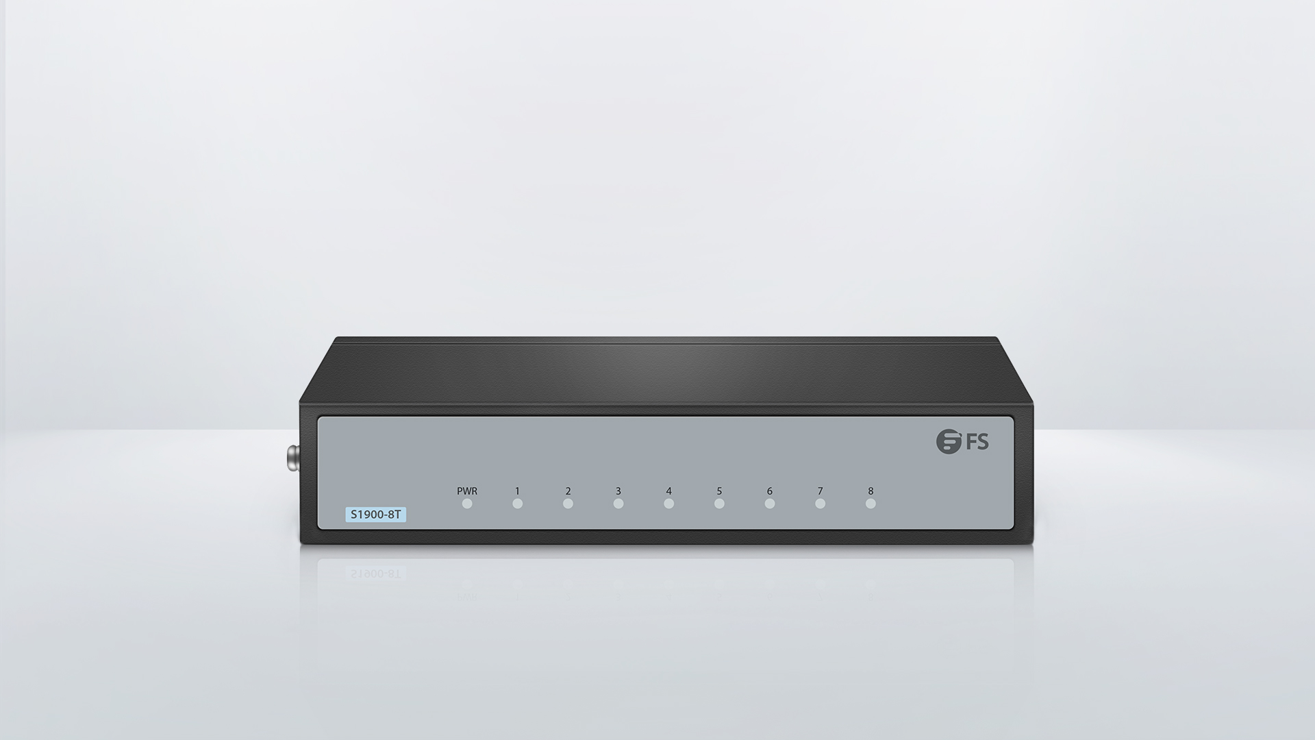 FS 8-Port RJ45 Gigabit Unmanaged Switch, Desktop/Wall-Mount - FS