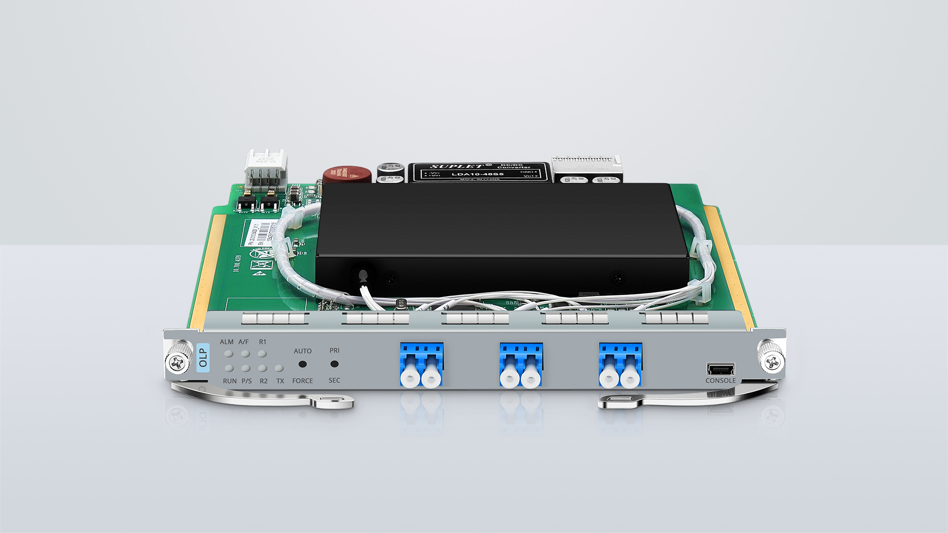 1+1 Optical Line Protection Switch (OLP), LC/UPC - FS