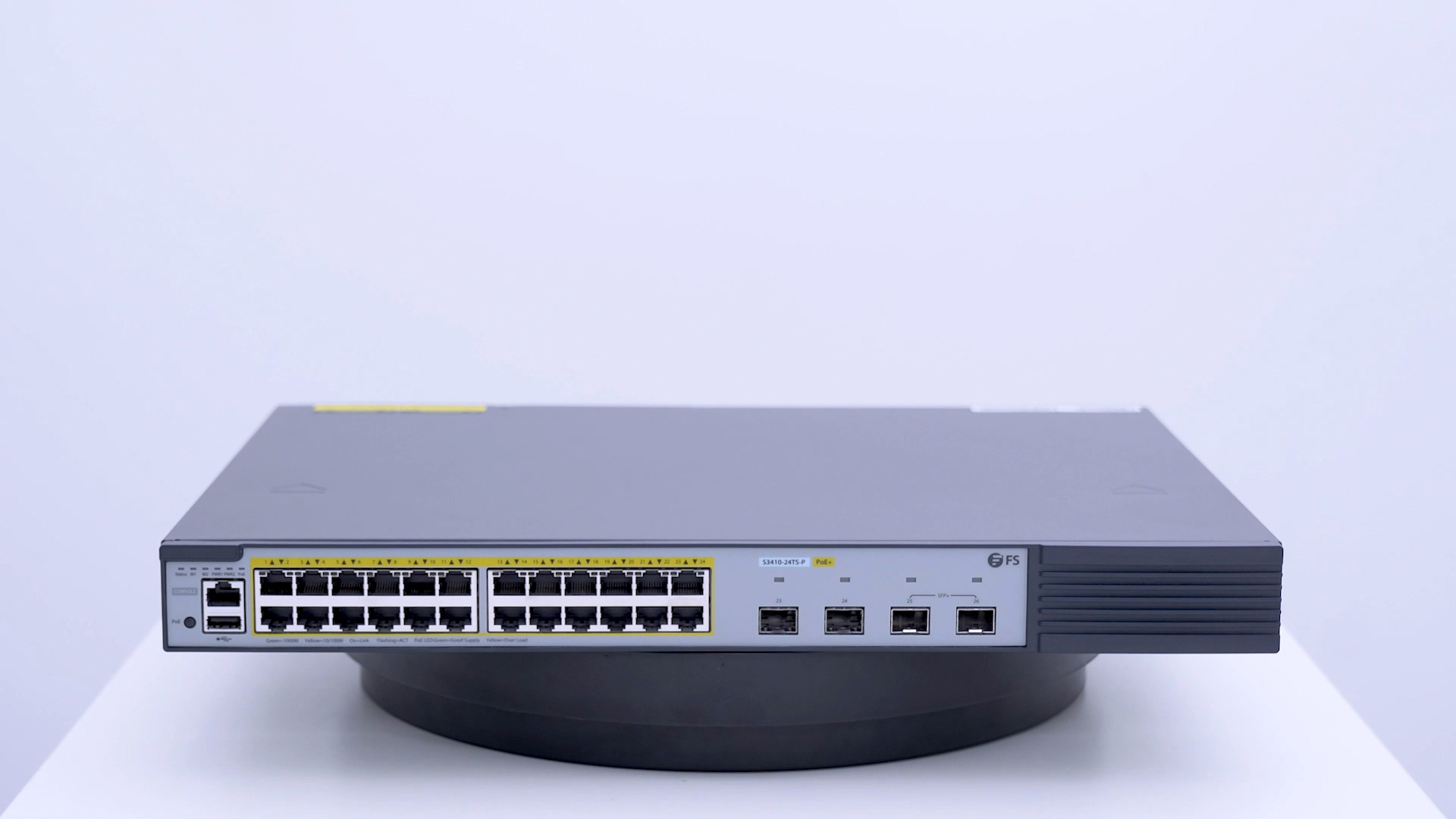 FS 24-Port Gigabit Ethernet PoE+ Switch - FS