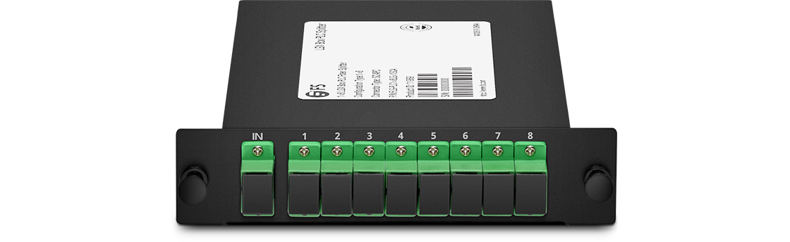 1xN, 2xN SingleMode Fiber PLC Splitter, LGX Cassette
