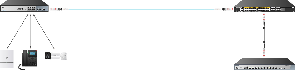 FS S3260-8T2FP 8-Port Gigabit Managed PoE+ Switch with 2 1Gb SFP ...