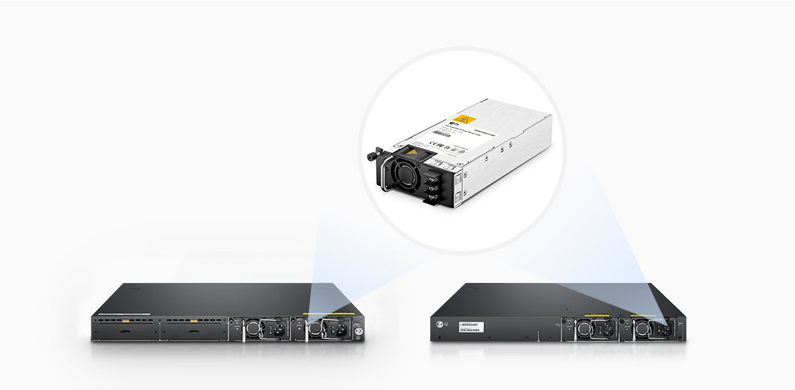 Hot-swappable DC Power Module 500W, for S3410-24TS-P, S5810-48TS-P - FS ...