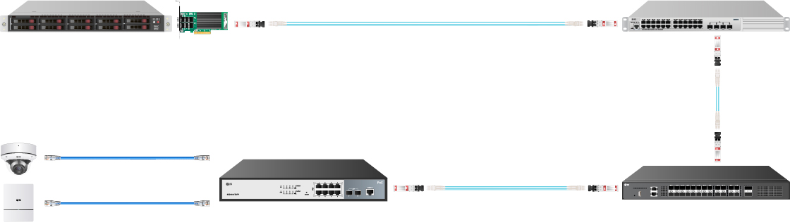 FS S3260-8T2FP 8-Port Gigabit Managed PoE+ Switch with 2 1Gb SFP ...