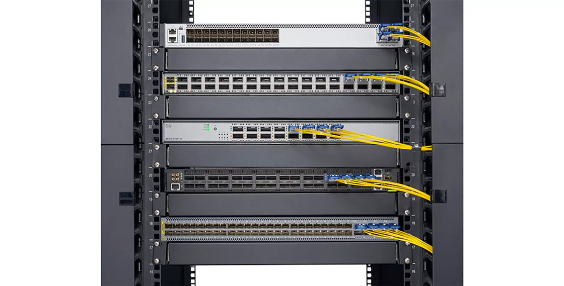Cisco Compatible 100GBASE-LX4 QSFP28 1310nm 2km/100m DOM Duplex LC SMF ...
