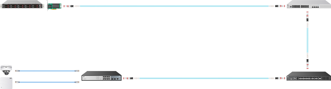 FS S3150-8T2FP 8-Port Fanless Gigabit Managed PoE+ Switch with 2 1Gb ...