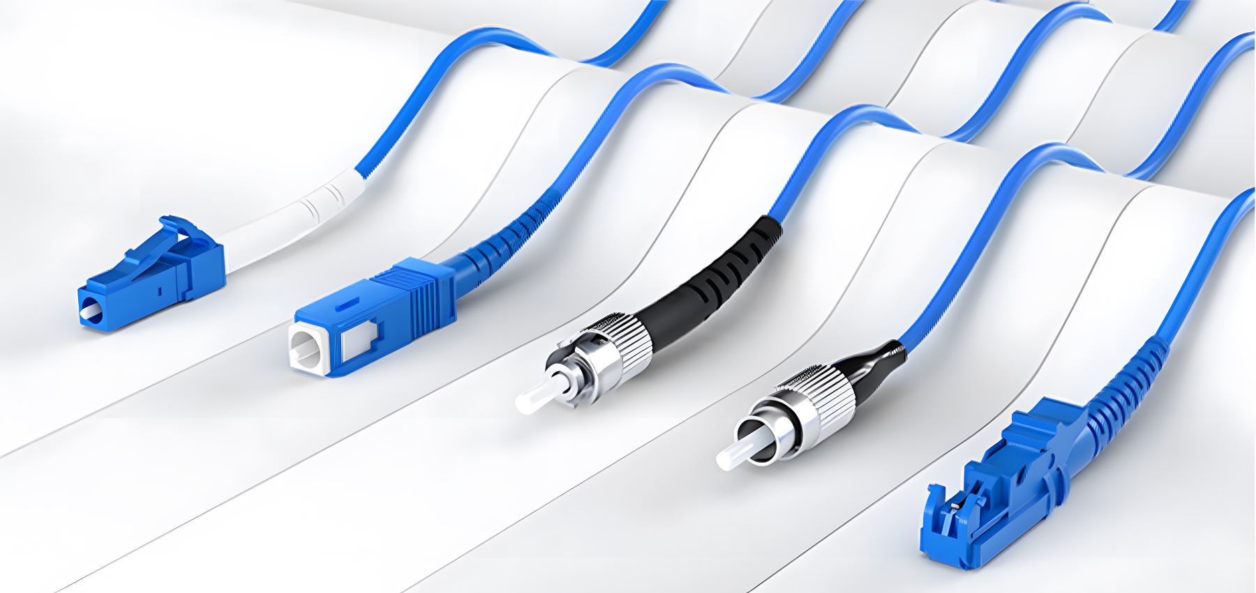 Simplex OS2 Single Mode Armored Fiber Optic Patch Cable