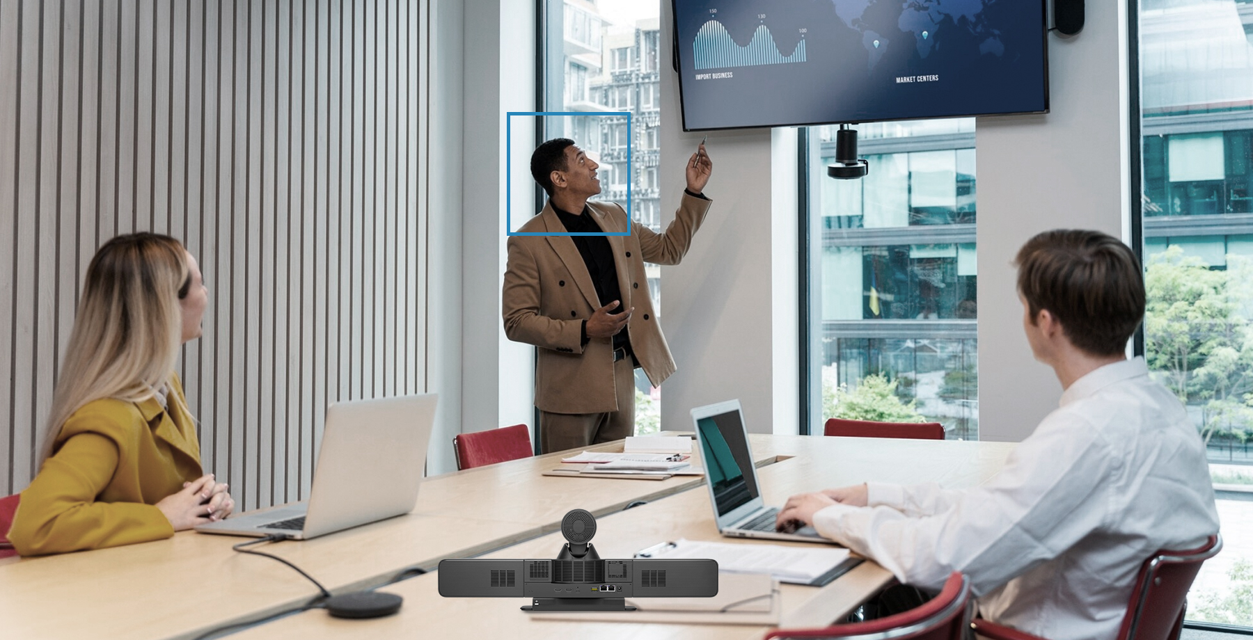 FC770SP-4K Ultra HD 4K Dual Lens Auto Tracking Video Conference Camera ...