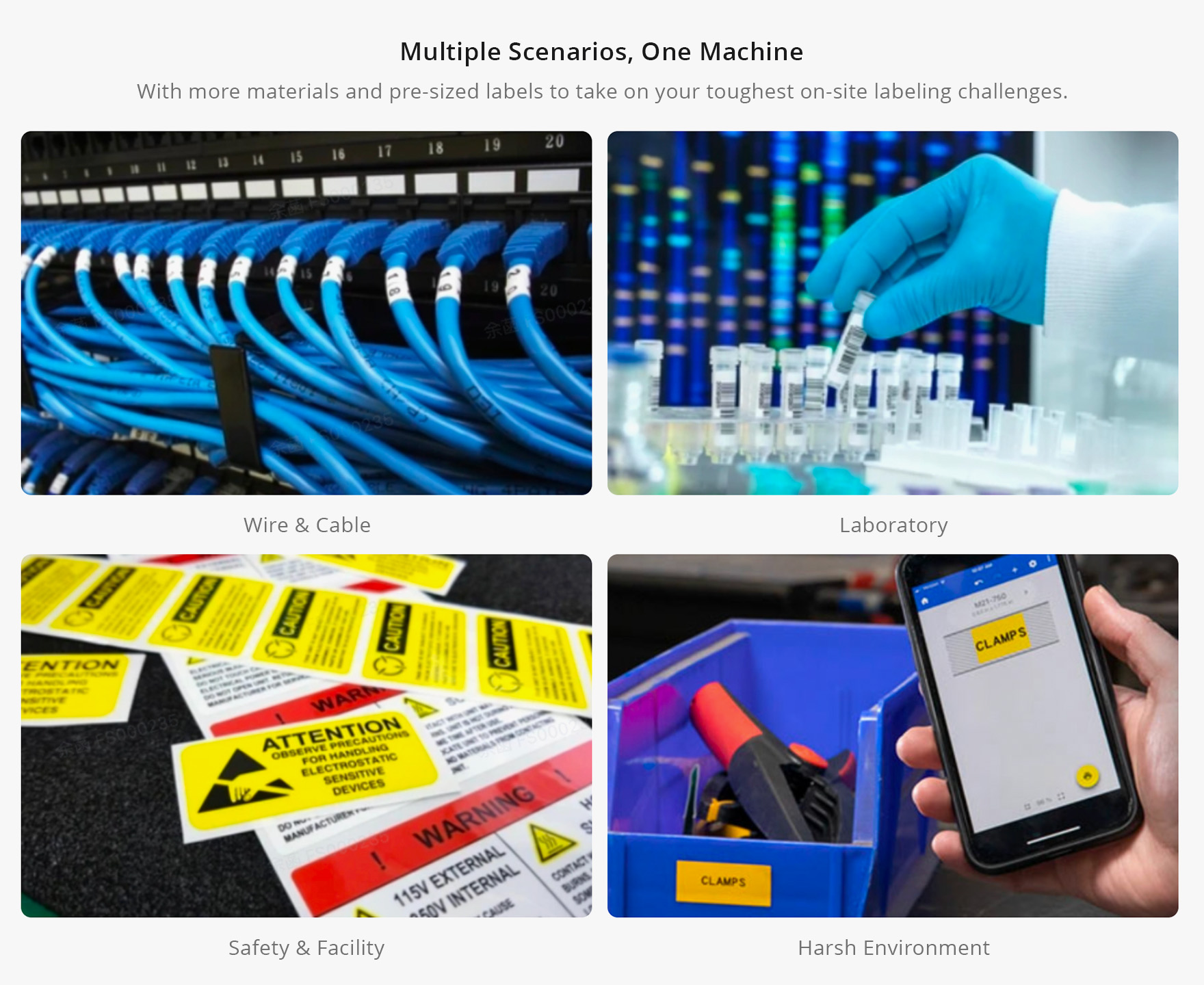 FS Portable Cable Label Printer Enhances On-the-Go Labeling Efficiency