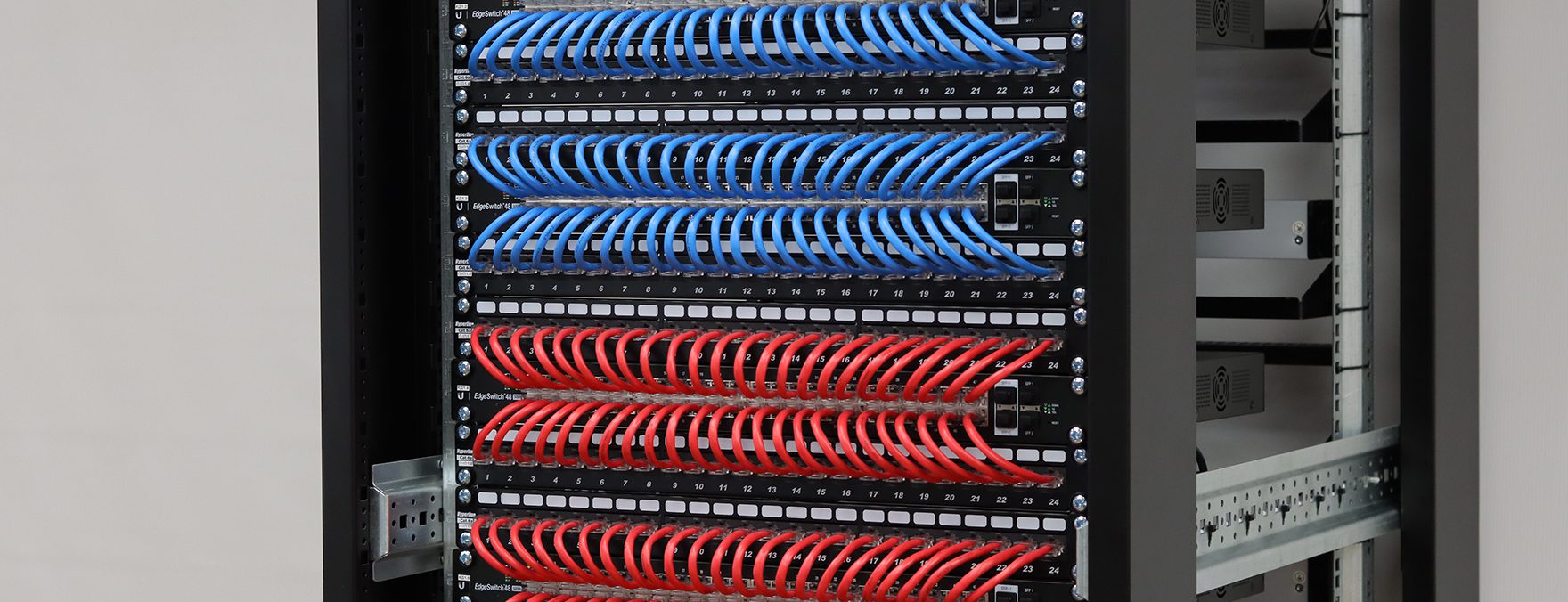Ethernet Patch Panels and Patch Cords Make Audio-Visual Cabling Neat ...