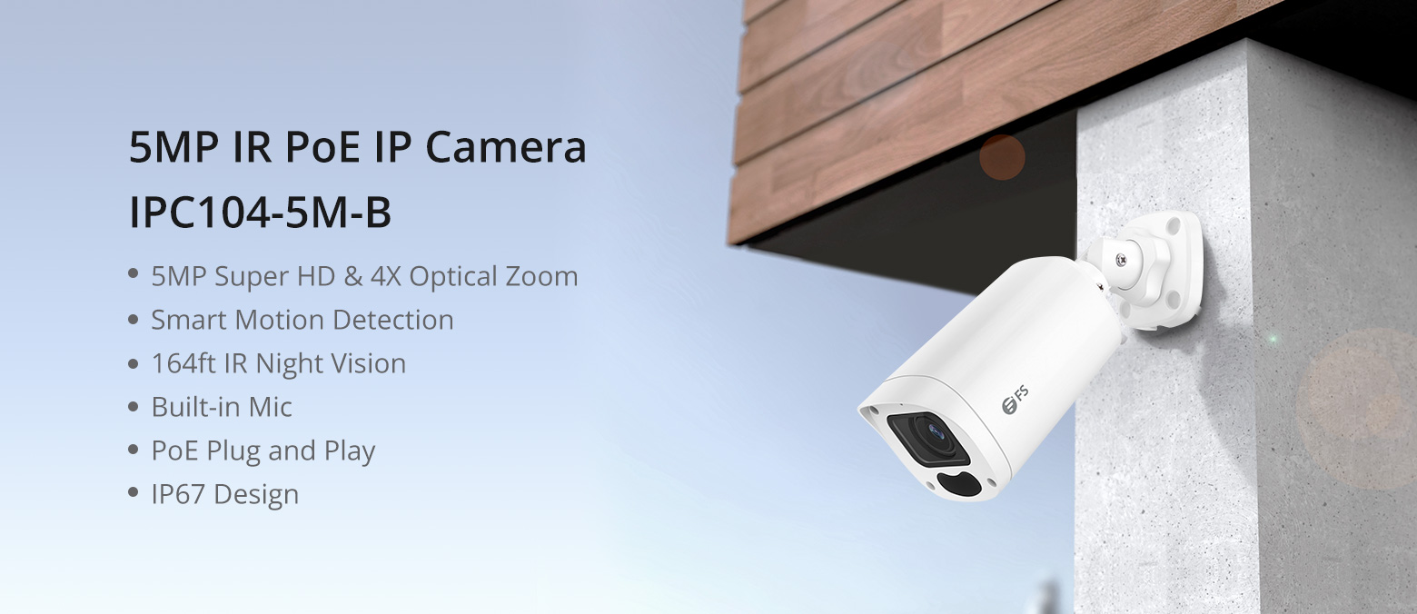 Enhance Your Security with FS 5MP Security Cameras