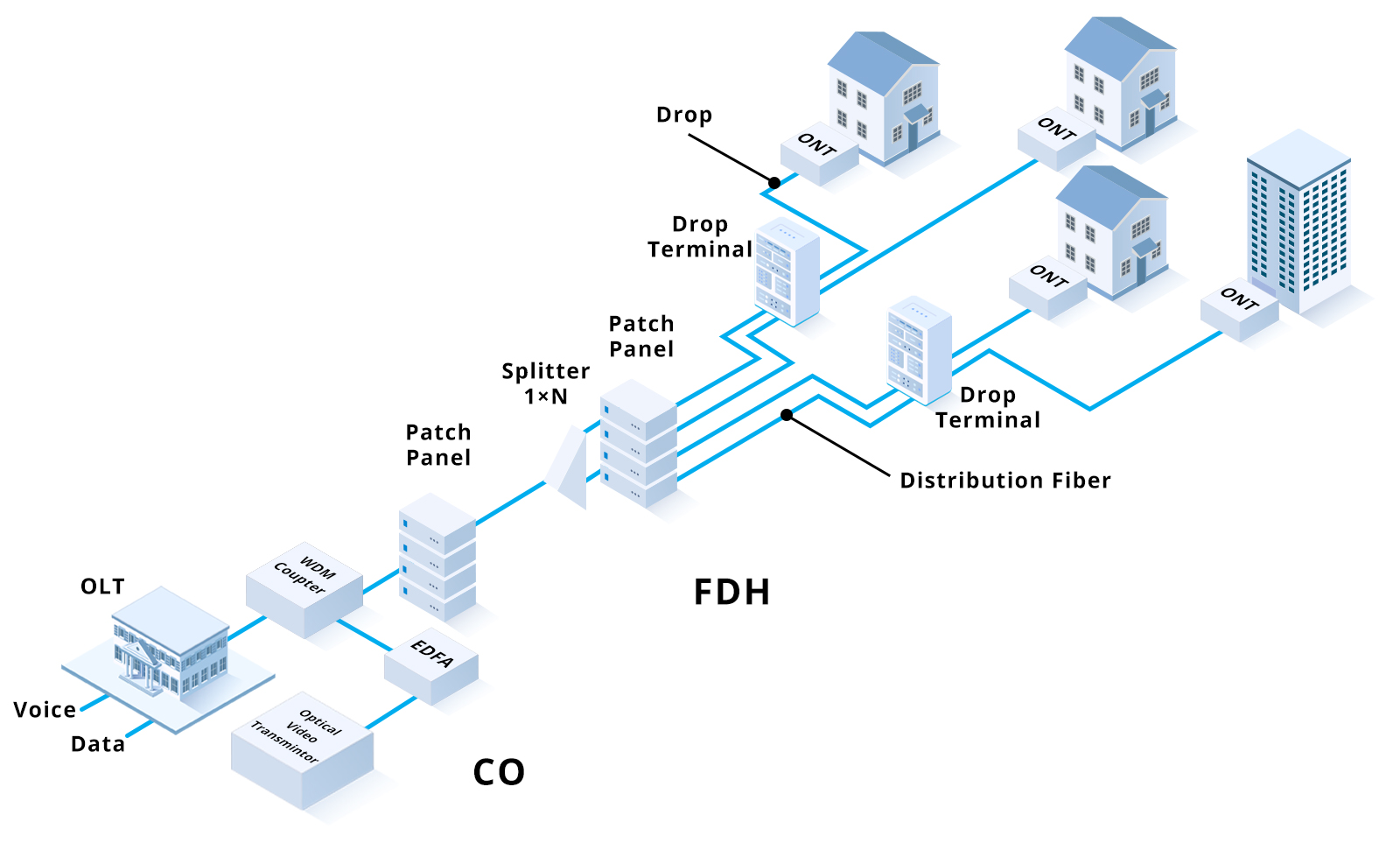 How Does the PON Network Drive the Success of FTTH