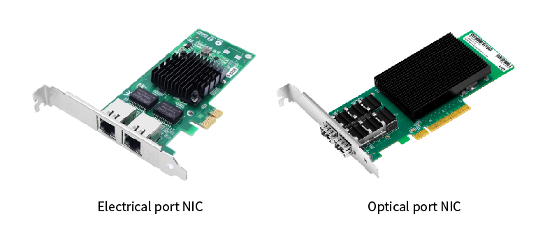 Ethernet Network Interface Card vs. IB Network Interface Card