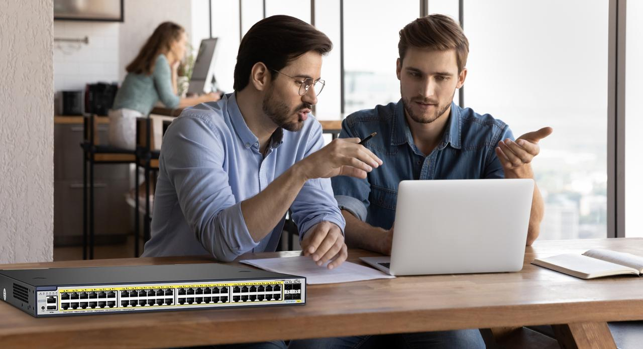 How L2+ S3410 PoE Series Switches Empower Small and Medium Enterprises