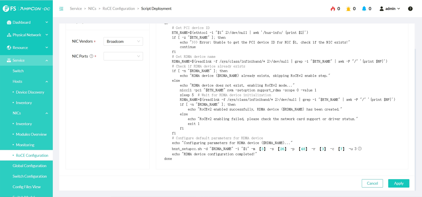 Smarter RoCE Configuration and Monitoring with AmpCon‑DC