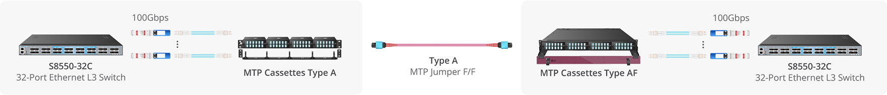 MTP®/MPO-8/12/24: Application and Differences?