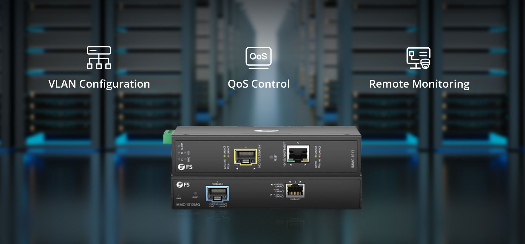 New FS Managed Media Converters Bring Efficiency to Fiber Connectivity