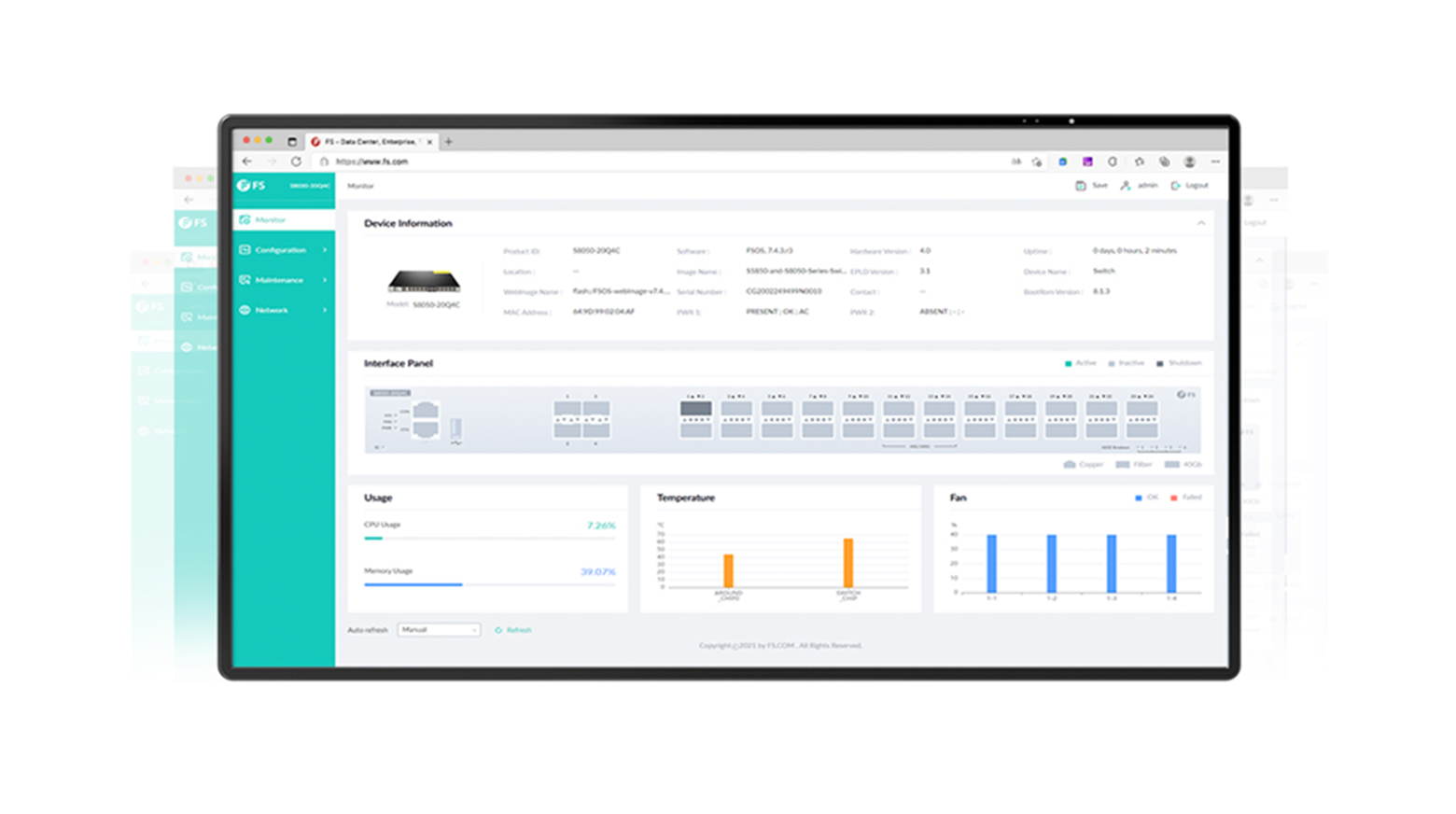 FS S8050-20Q4C L3 Switch: Ideal for Spine-leaf Architecture