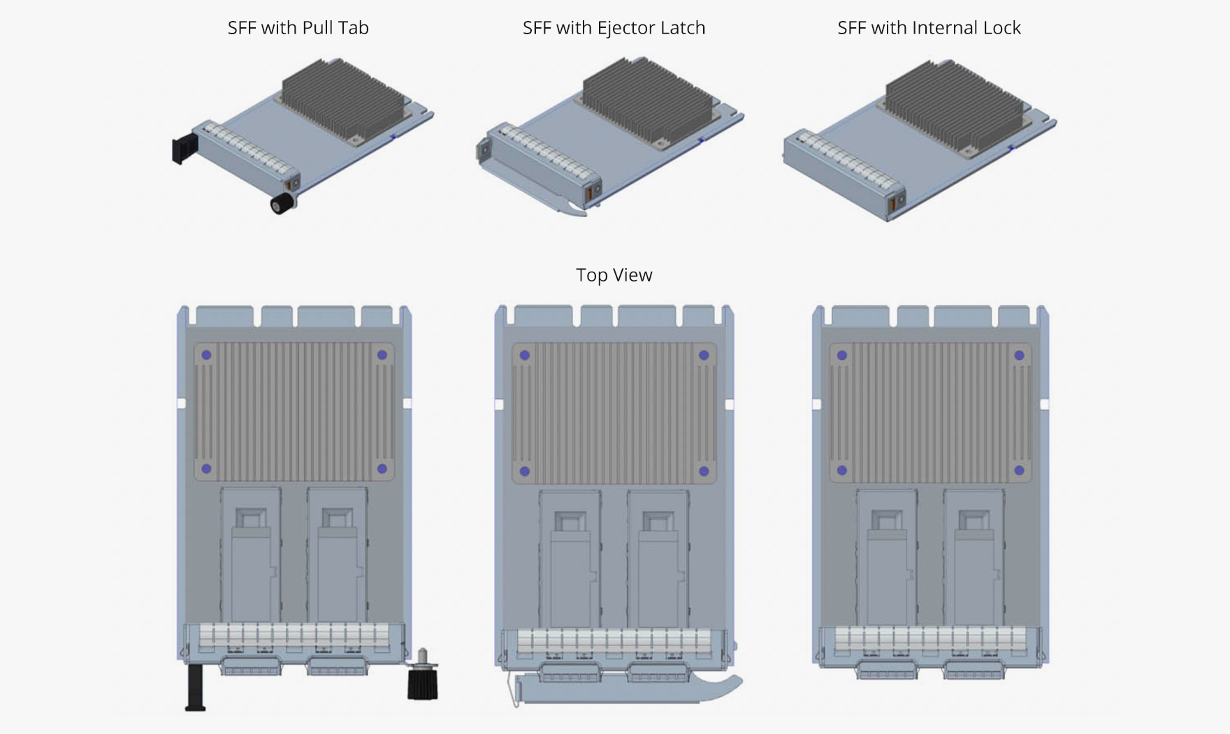 OCP NIC 3.0 Form Factors, Connector and Retention Types Explained