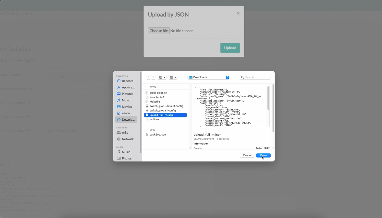 How to Use AmpCon™ for Mass Configuration of Picos® Switches