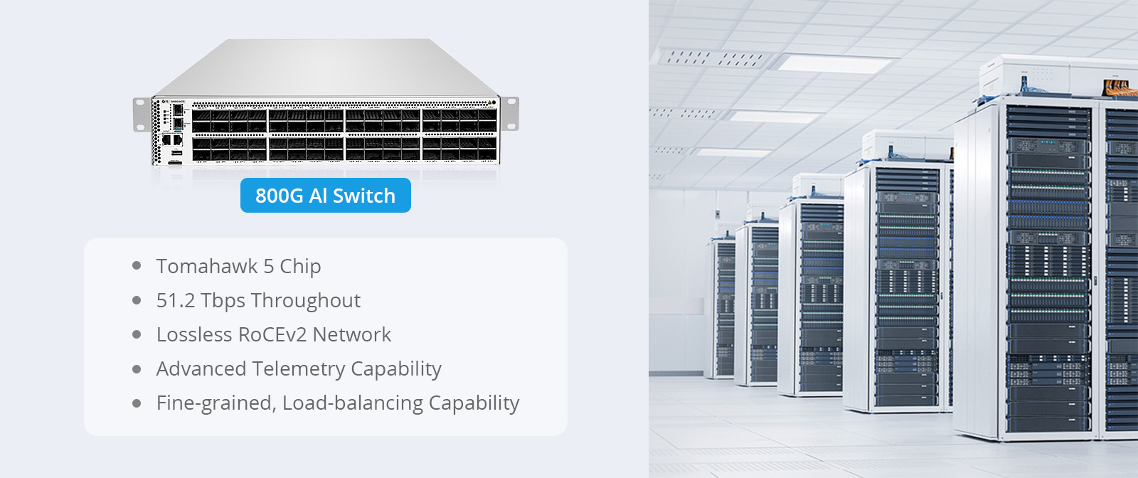 800G AI Switches: Transforming Energy Industry with High-Speed, Low-Latency Networks