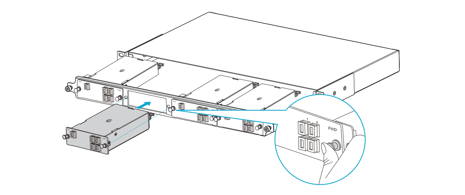 FS High-Density Rack-Mount PLC Splitters for FTTx and PON Networks