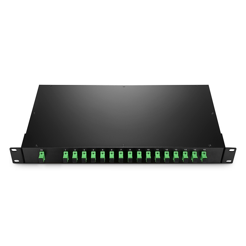 FS High-Density Rack-Mount PLC Splitters for FTTx and PON Networks