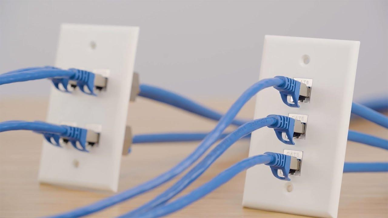 FS Ethernet Wall Plates: Ideal Wired Internet Access for Homes and Offices