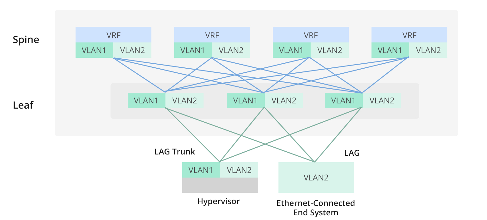 Exploring The Data Center Architecture Route Bridging In Evpn Vxlan
