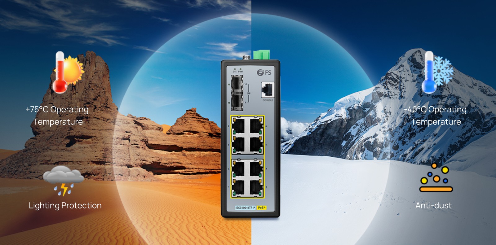 What is Surge Protection in Industrial Ethernet Switches?