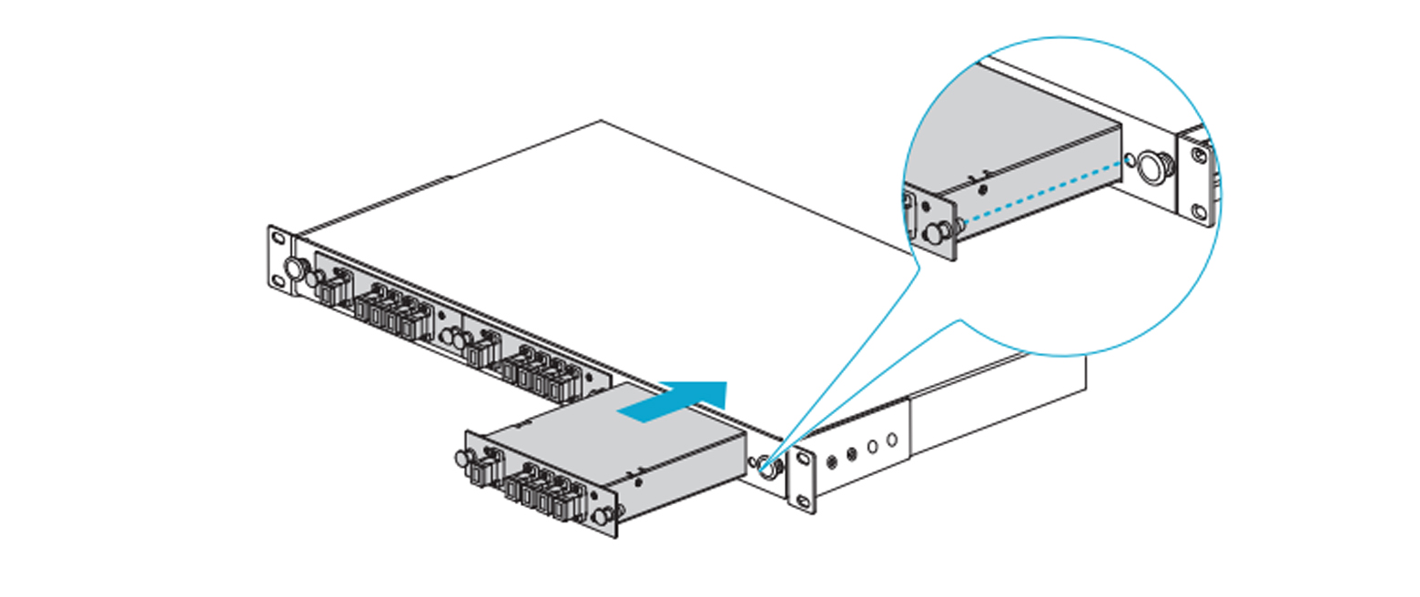 FS High-Density Rack-Mount PLC Splitters for FTTx and PON Networks