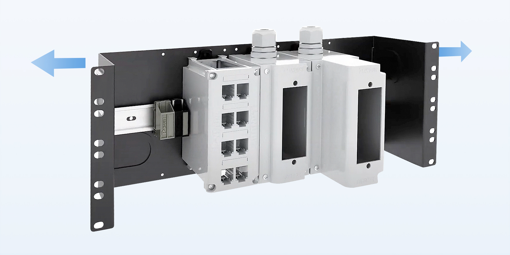 DIN Rail or Rack Mount? A Complete Ethernet Patch Panel Comparison