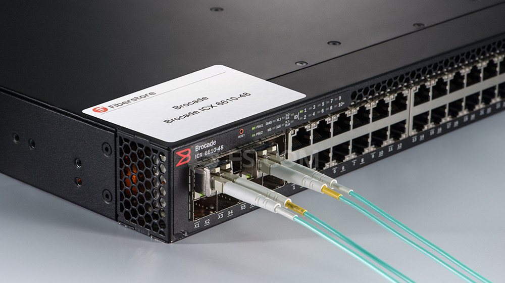 Transceiver and Cabling Options for Brocade ICX 6610
