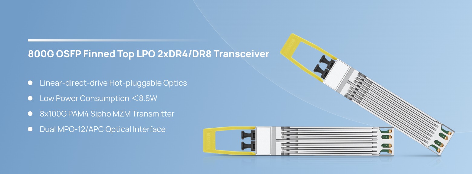 FS Launches 800G LPO Module: A Power Efficiency and Latency Optimized Solution for AI/HPC Data ...