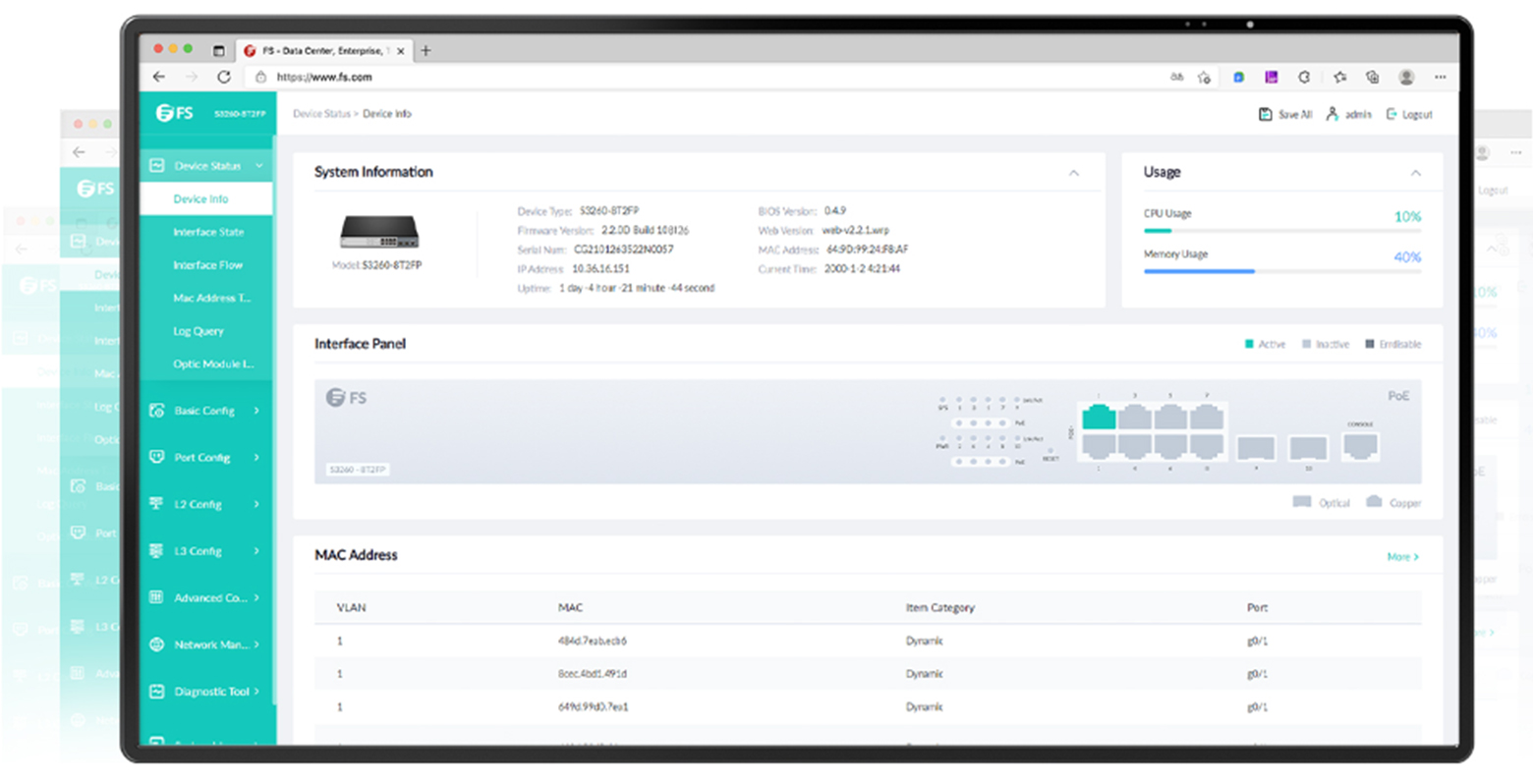 Introducing FS 8-Port Gigabit Switch Portfolio