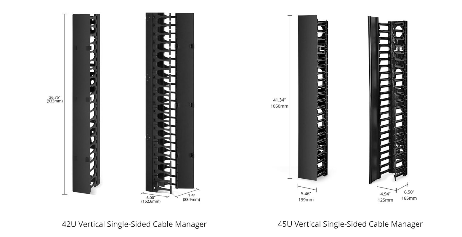 Enhancing Data Center Efficiency with Vertical Cable Management Solutions