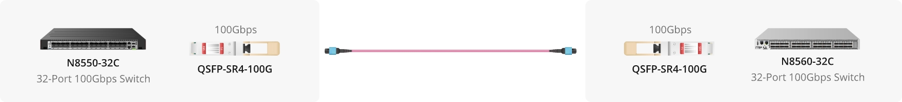 FS N8550-32C High Performance 100G PicOS® Data Center Switch