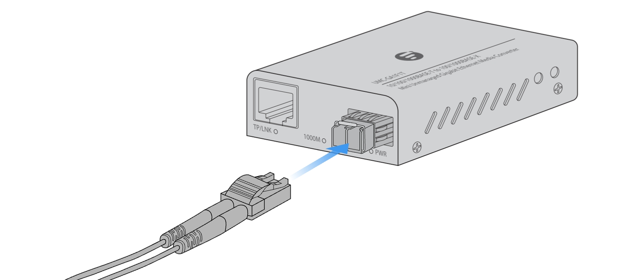 How to match and connect fiber media converters properly