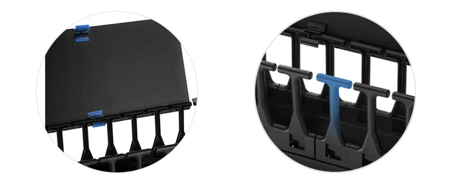 Rack Cable Management: Vertical Cable Management Solutions - FS.COM