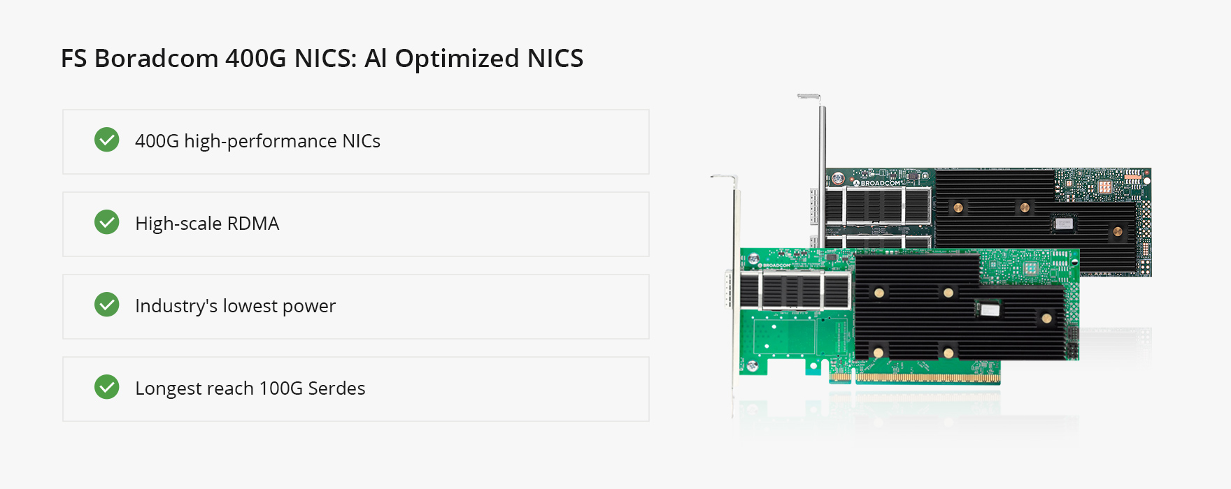 FS Broadcom Thor 2 NICs: Enabling Scalable and Power-efficient AI ...