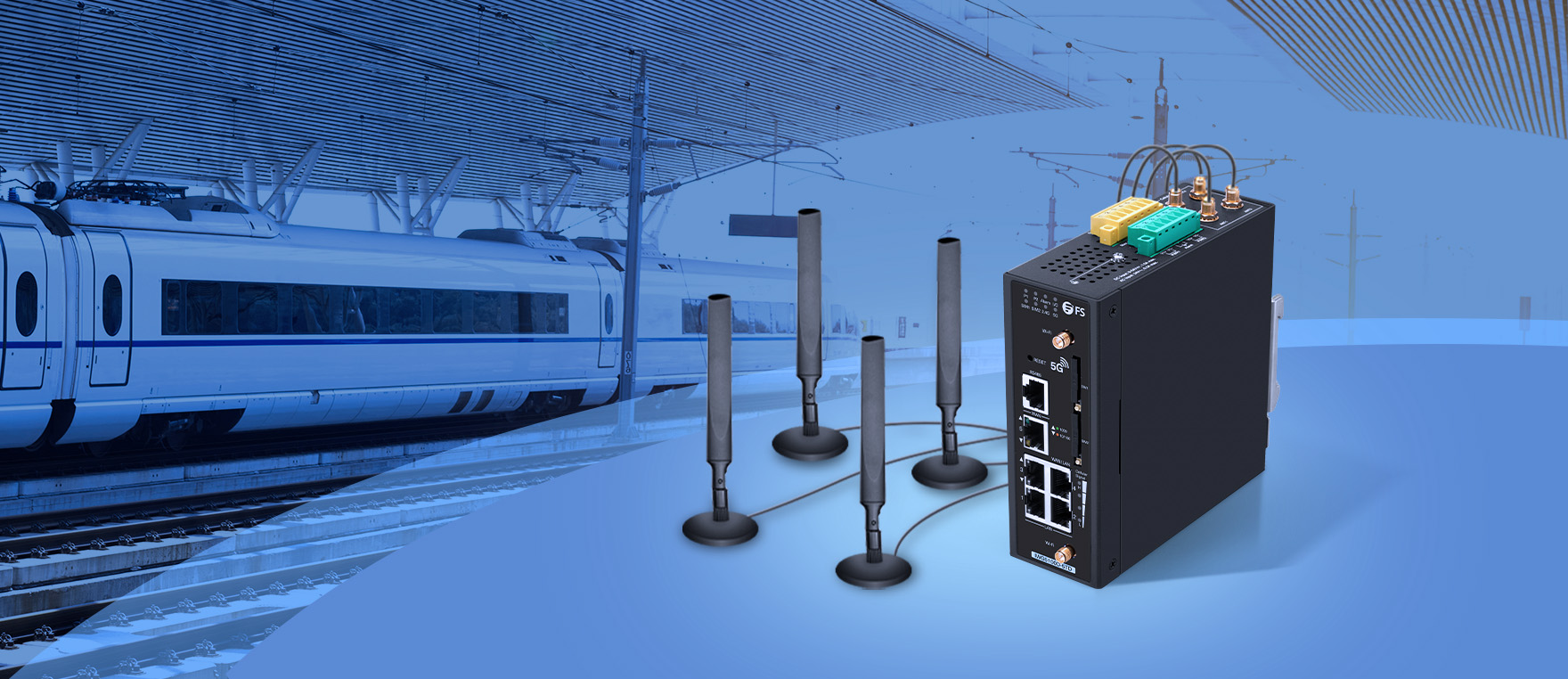 Cellular Wireless Gateway Applications in Modern Railway Networks