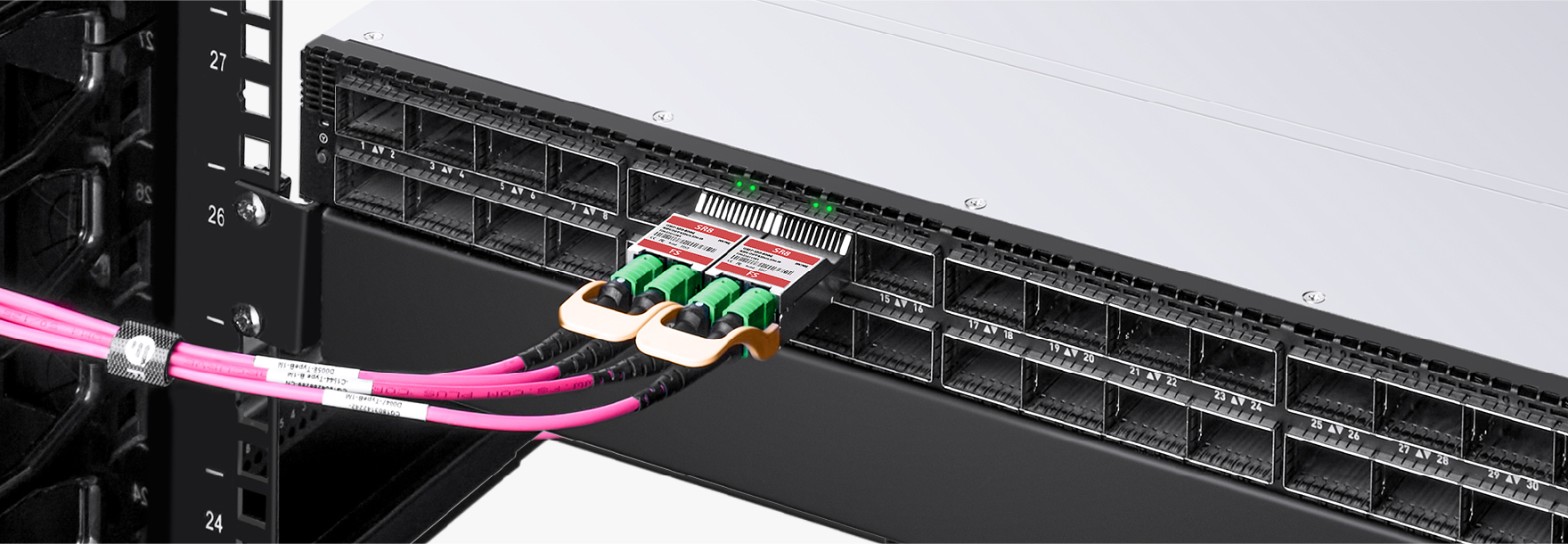 800G InfiniBand Transceivers Solution: 800G SR8 and DR8