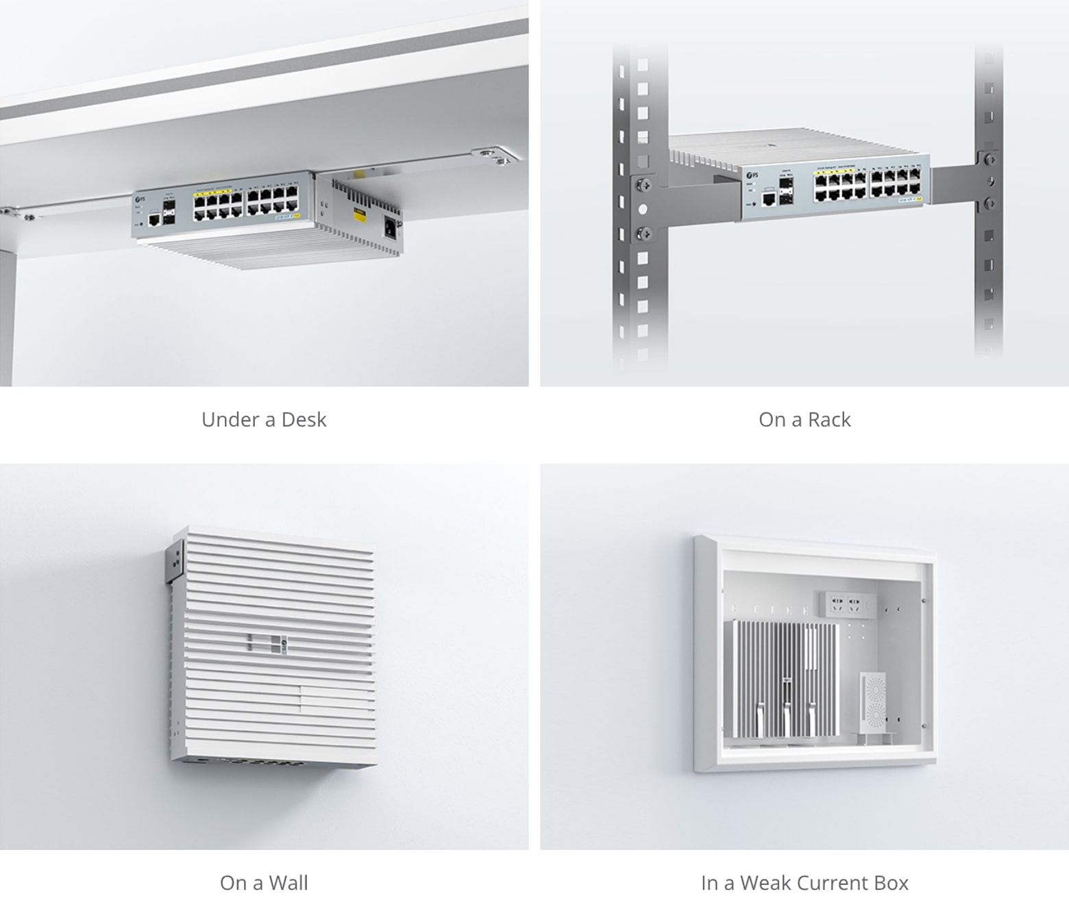 7 Reason to Buy S3410C-16TF-P, FS PicOS® Fanless PoE Switch
