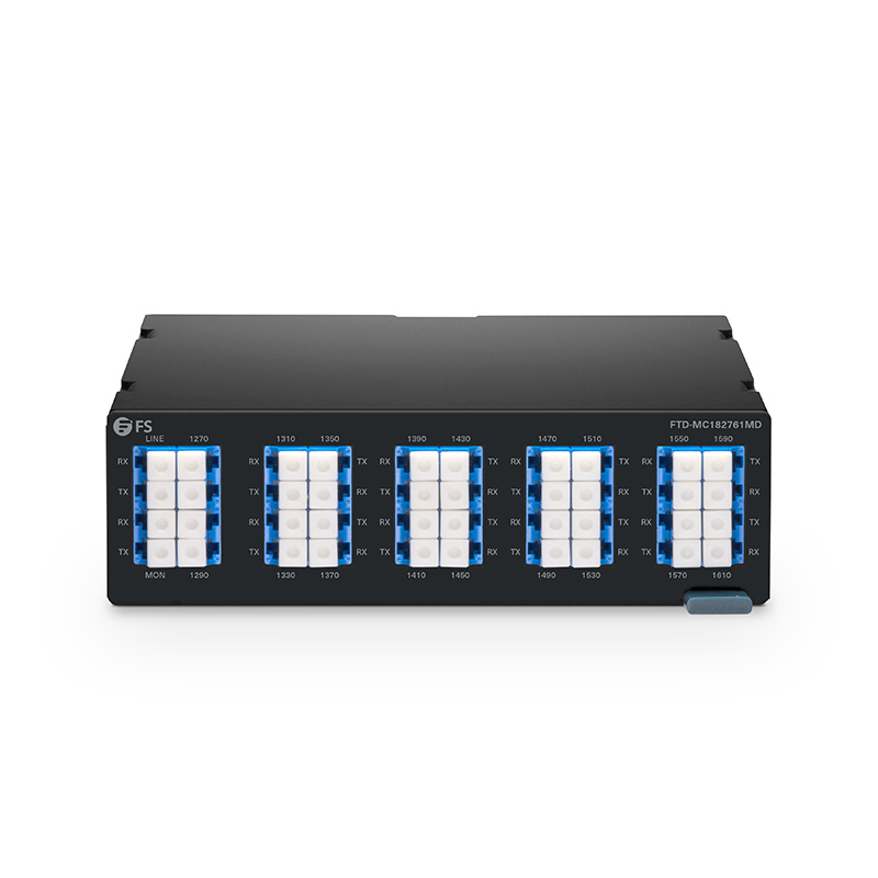 FS Launches FTD Series: 6 WDM Options in 1U Redefines Rack Density