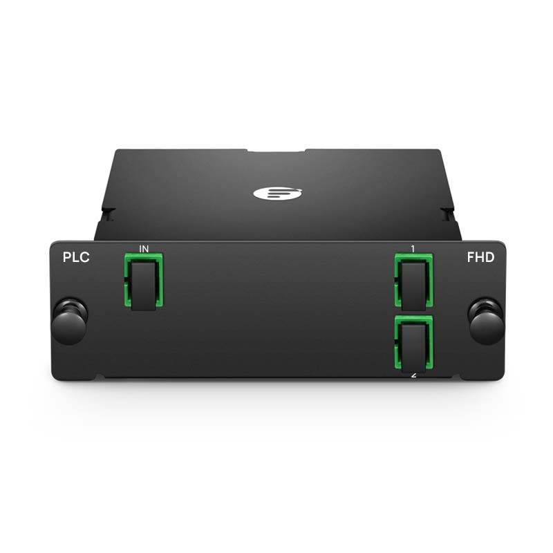 FS High-Density Rack-Mount PLC Splitters for FTTx and PON Networks