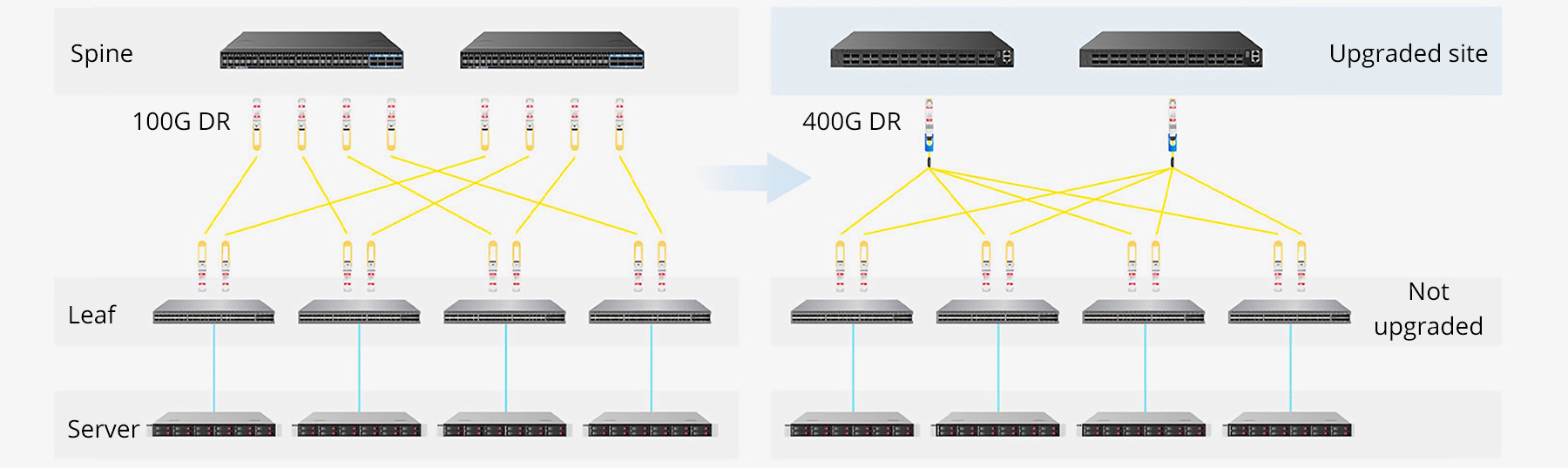 A Guide to Transceiver and Cable Breakout Connectivities