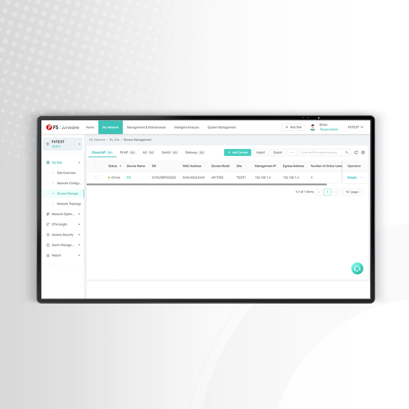 AP-T567, Cloud Managed Wi-Fi 6 802.11ax 2400 Mbps Outdoor Access Point ...